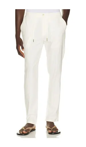 Scotch & Soda Warren Cotton Linen Twill Jogger In . Also