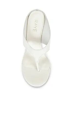 Raye Jenna Wedge - White