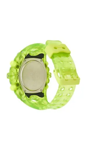 G-Shock Digital Watch With Resin Case And Buckle Closure - Green