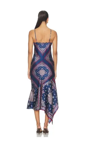 Cami Nyc Silk Printed Dress
