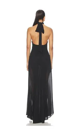 Delfi Sahara Halterneck Gown