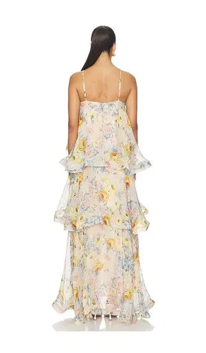 ELLIATT Tiered Maxi Dress