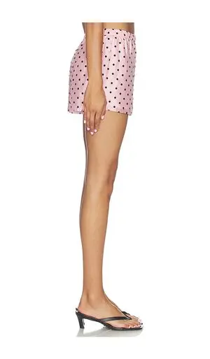 Amanda Uprichard Mariko Polka Dot Shorts