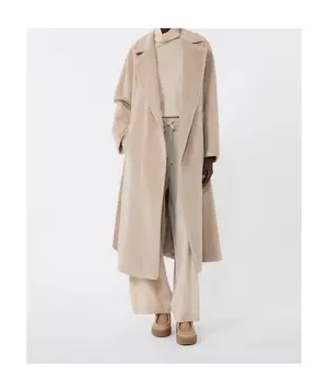 Max Mara Tempera Belted Long-sleeved Coat