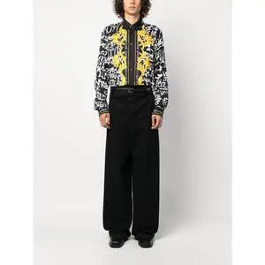 Versace All-over Printed Straight Hem Shirt