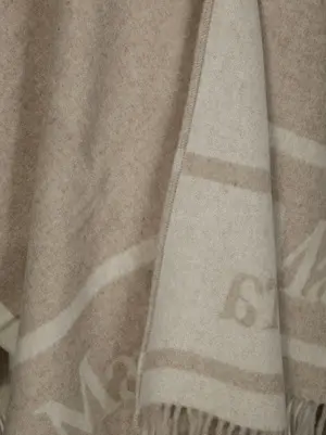 Max Mara Fringed Shawl