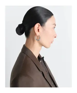 LEMAIRE Hoops Drop Earrings