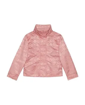 Gucci Logo Jacket With Concealed Hood