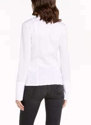 Patrizia Pepe Long-sleeved Button-up Shirt