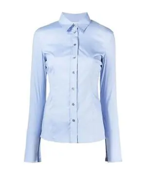Patrizia Pepe Long-sleeved Shirt - Blue