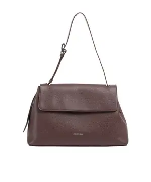 COCCINELLE Flap Shoulder Bag - Brown