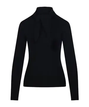P.a.r.o.s.h Long Sleeve Tie-neck Sweater
