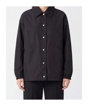 JIL SANDER Technical Faille Jacket - Black
