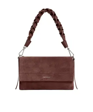 COCCINELLE Flap Shoulder Bag - Berry