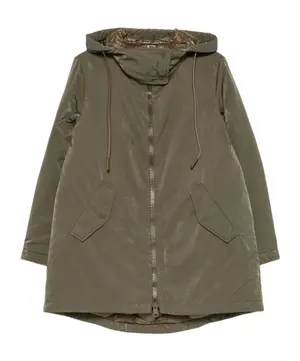 Herno Hooded Ripstop Parka - Green