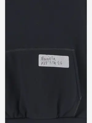 MAISON MARGIELA Hooded Sweatshirt With Central Pocket