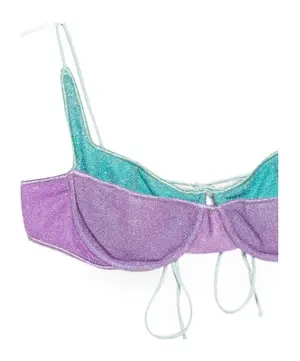 Oseree Glitter-effect Underwired Bikini