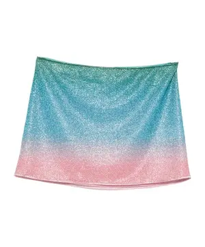 Oseree Mini Skirt - Blue