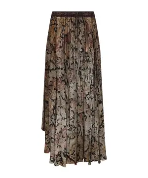 PIERRE-LOUIS MASCIA Cetos Printed Midi Skirt