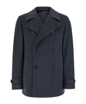 Tagliatore Button-fastening Coat - Black