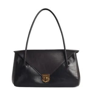 Marni Leather E/w Shoulder Bag - Brown