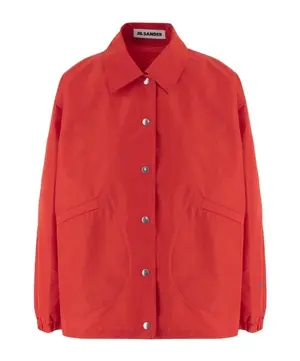JIL SANDER Long-sleeved Jacket - Red