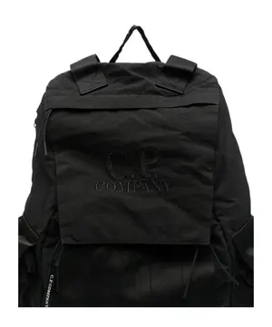 C.P. COMPANY Logo-embroidered Multi-pocket Backpack