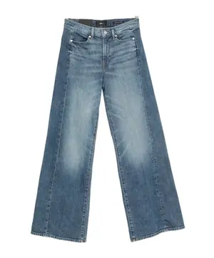 7 For All Mankind Belt Loop Jeans - Blue