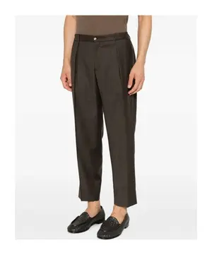BRIGLIA 1949 Button-detail Casual Trousers