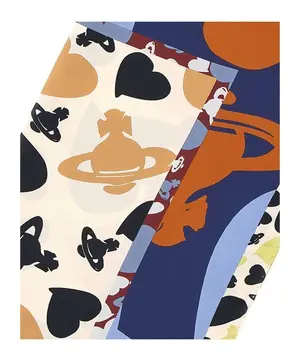 VIVIENNE WESTWOOD Printed Silk Scarf