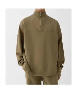 Jacquemus Le Rond Carré Zip High-neck Sweatshirt