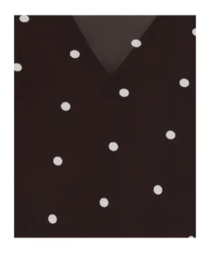 SEMICOUTURE Long Polka-dot Dress