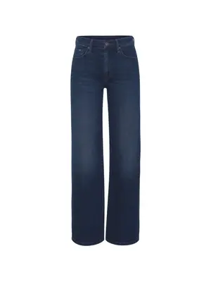 MOTHER High-rise Straight-leg Jeans