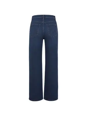 MOTHER High-rise Straight-leg Jeans