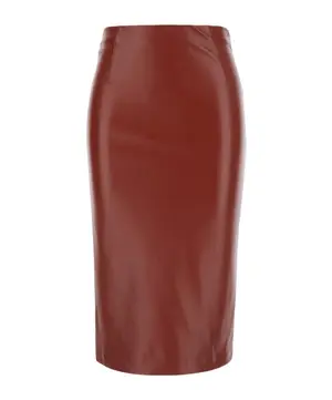JUCCA High-waisted Skirt - Red