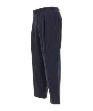 PT TORINO Trousers With Belt Loops - Black