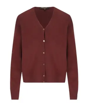 Loro Piana Long-sleeve Knit Cardigan - Red