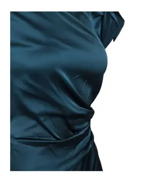 Staud Portia Dress - Blue
