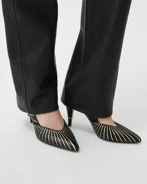 Versace Nappa Pumps 90 Mm