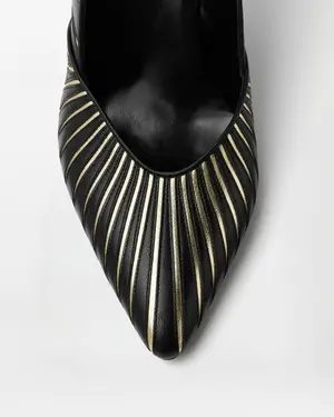 Versace Nappa Pumps 90 Mm