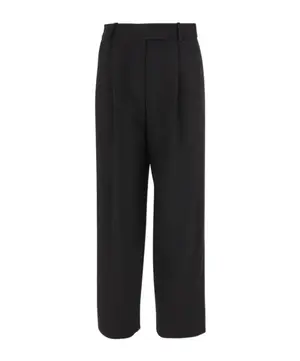 Giorgio Armani Front-pleated Casual Pants