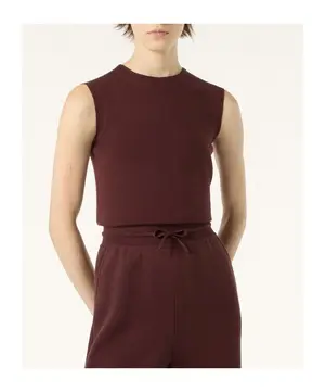 Loro Piana Siena Crew Neck Sleeveless Top - No