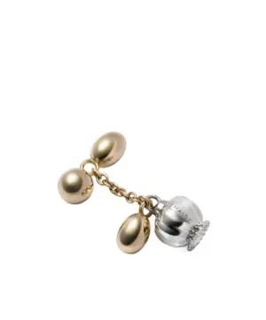 LEMAIRE Thistle Buttonhole Ornament In Brass