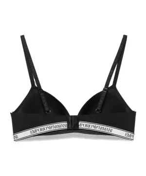Emporio Armani Logo-tape Triangle Bra