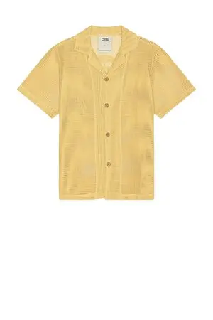 Oas Terra Cuba Shirt In Yellow