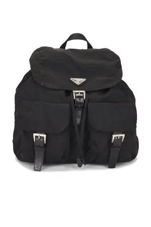 Prada Tessuto Backpack - Black