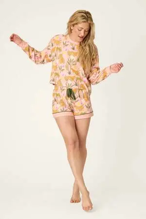 PJ Salvage In The Jungle Leopard Safari Shorts