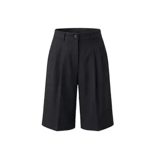MONLICIA Vera Tencel Bermuda Shorts - Black