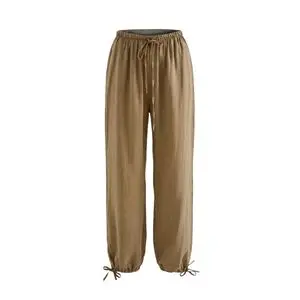 MONLICIA Neutrals Novelle Modal Balloon Pants - Beige