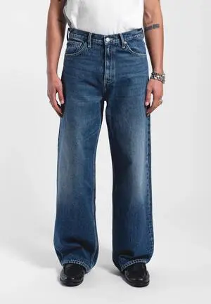 DR. DENIM Baggy Fit Jeans In Dark Wash
